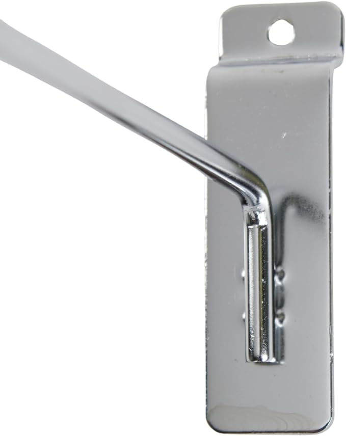 12" Slatwall Hooks - Chrome – Elephat Supplies and Apparel
